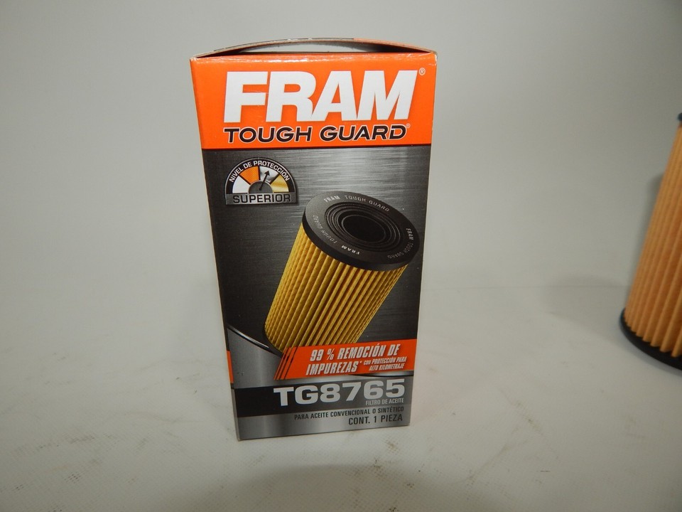 NIB Fram TG8765 Tough Guard Engine Oil Filter Cartridge 12593333 CF489 ...