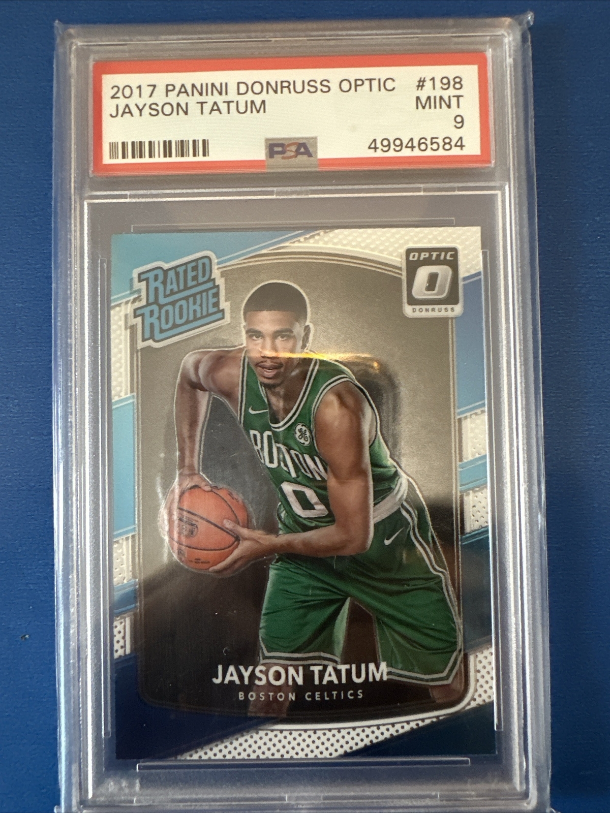 2017-18 Panini Donruss Optic - Rated Rookie #198 Jayson Tatum (RC) for ...