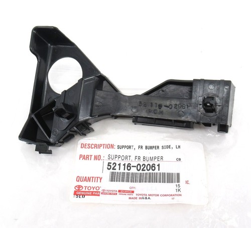 Genuine Toyota 52116-02061 Driver LH Front Bumper Cover Support 2003-08 ...