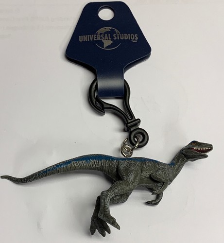 Universal Studios Exclusive Jurassic World Raptor Blue Figure Keychain ...