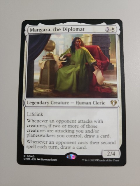 MTG Mangara, the Diplomat Commander Masters 0042 Regular Rare for sale ...