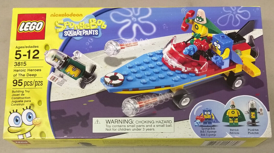 LEGO SpongeBob SquarePants: Heroic Heroes of the Deep (3815) for sale ...