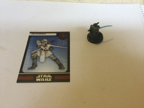Jedi Guardian Star Wars Miniature with stat card | eBay Australia
