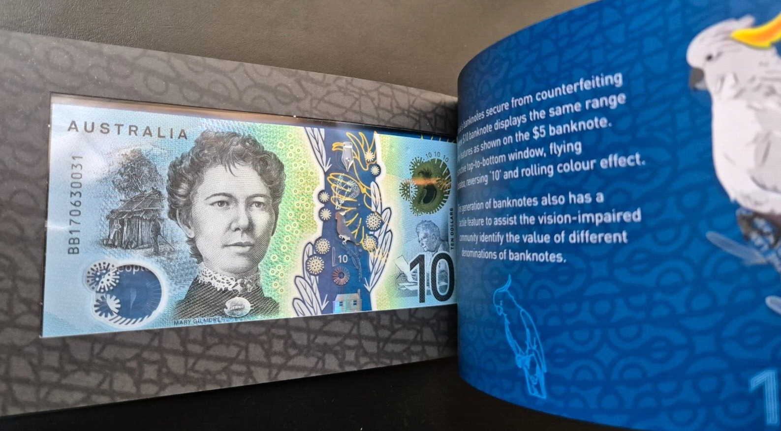 2017 Australia: RBA Next Generation Of $10 Banknote - (BB 170630031 ...