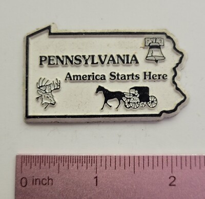 Pennsylvania Souvenir Refrigerator Magnet | eBay