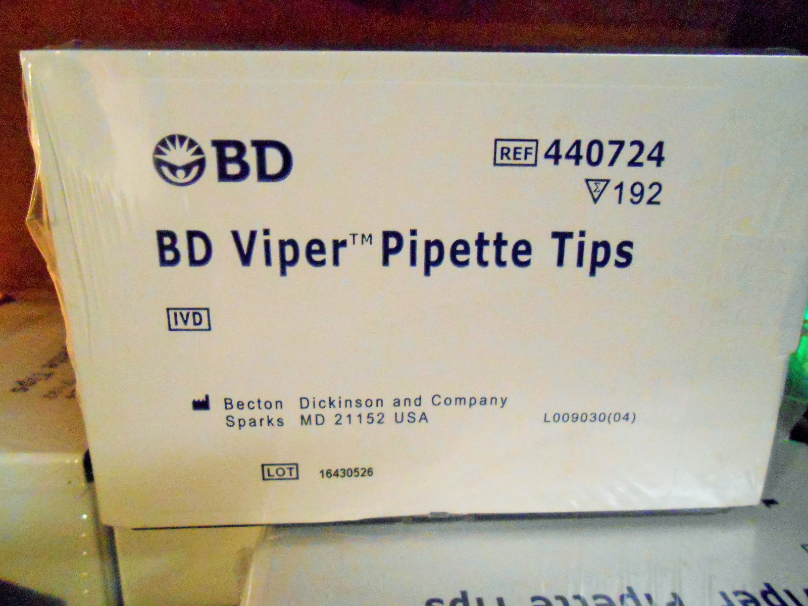 1 CASE OF BD VIPER PIPETTE TIPS 440724 (FACTORY SEALED BOXES) | eBay