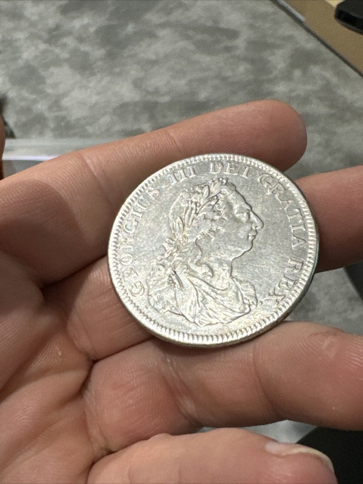 King George III (3rd) Bank of England Dollar $1 1804 British Georgian ...