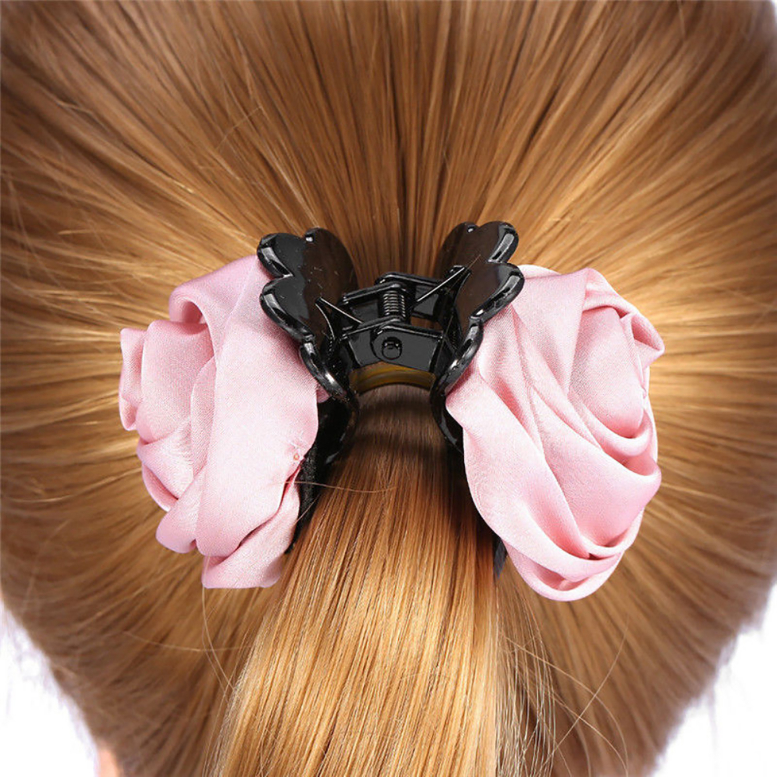 Hair Clip Sleek Beautiful Rose Shape Hair Clips Classic | eBay