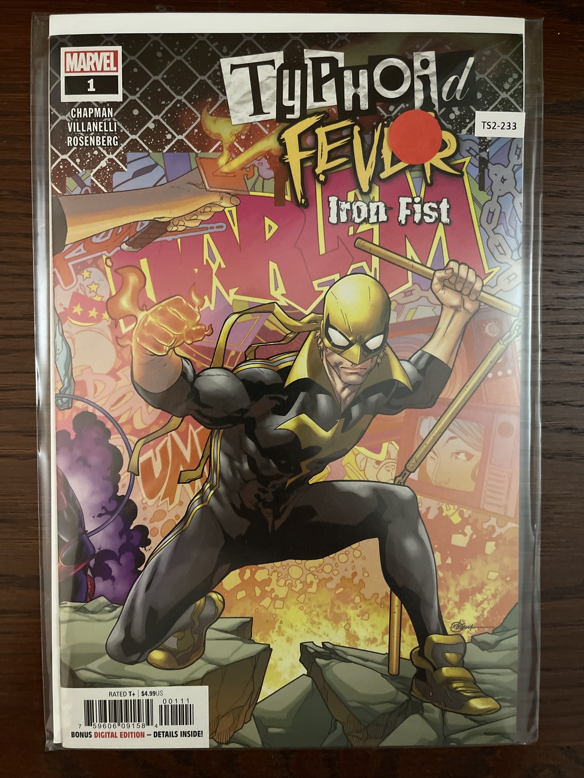 TYPHOAD FEVER IRON FIST #1 MARVEL COMIC BOOK HIGH GRADE TS2-233 | eBay