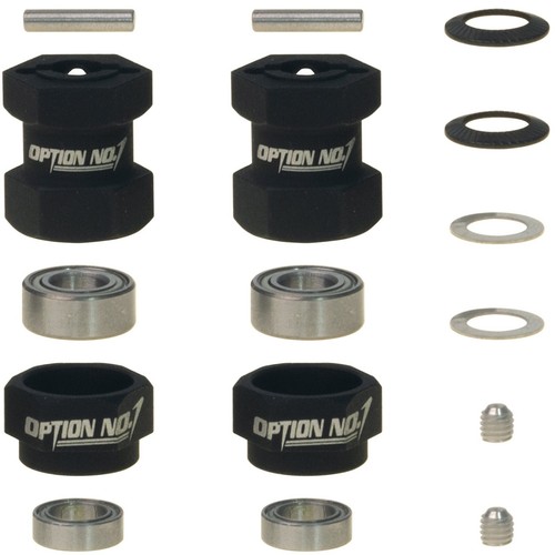 Aluminum 12mm HEX Adapters Locking Hub For Tamiya Grasshopper 2 Hornet ...