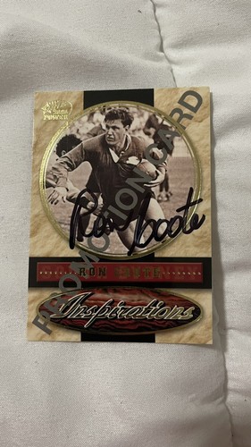 Signed Ron Coote South Sydney Rabbitohs NRL 2005 Inspirations Select ...