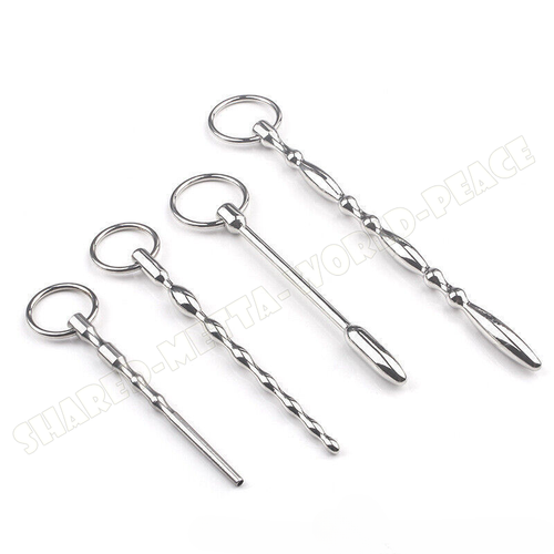 Stainless Steel Urethral Plug Sounds Sounding Stretching With Ring ...