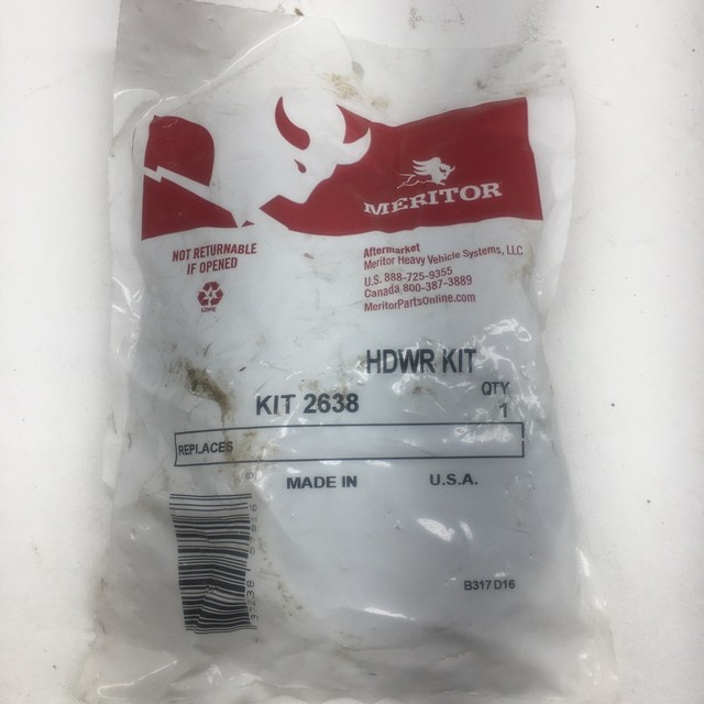 New Meritor KIT2638 Metric Pinion Nut Washer Kit FREE SHIPPING !!!!! 3 ...