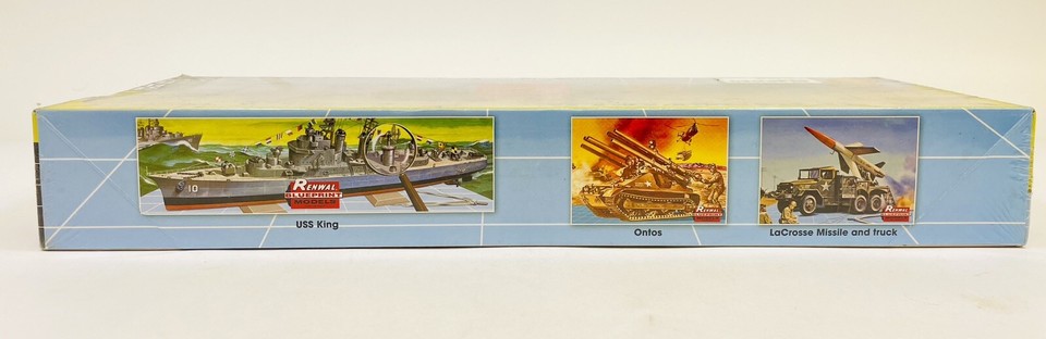 Renwal Blueprint USS Springfield 1:500 Plastic Model Kit 85-0602 New ...