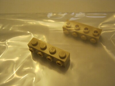 Lego x10 Tan 1x4 Bricks With 4 Side Studs, 30414 (028-129) | eBay