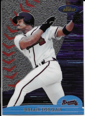 2000 Topps Finest MLB #72 Brian Jordan (Atlanta Braves) NM | eBay