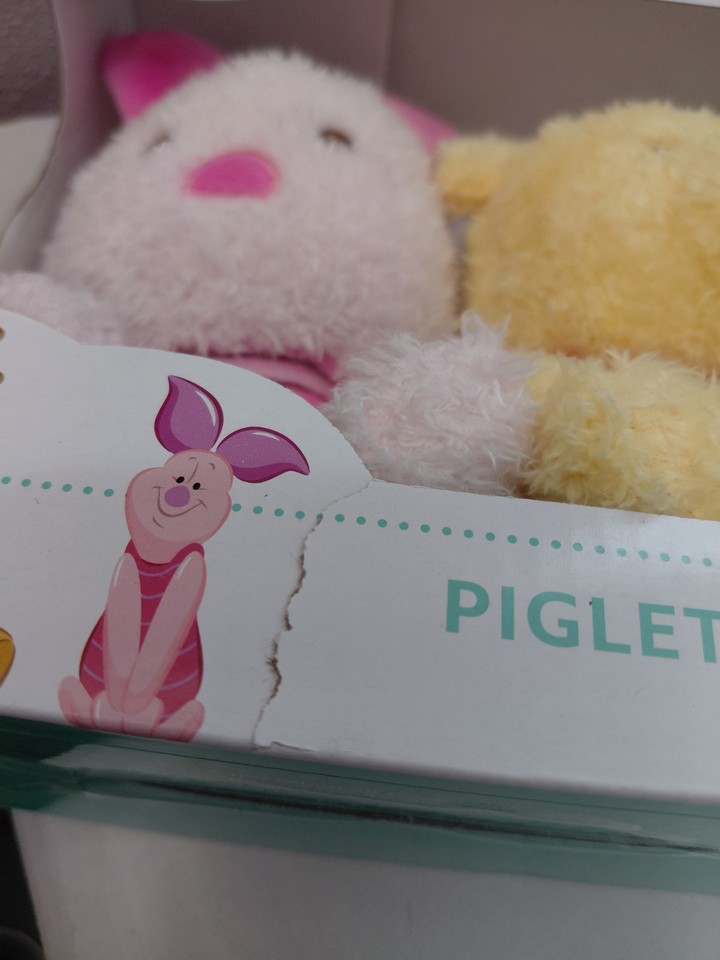 New Disney Baby Cuteeze Set Winnie the Pooh Piglet Eeyore Tigger ...