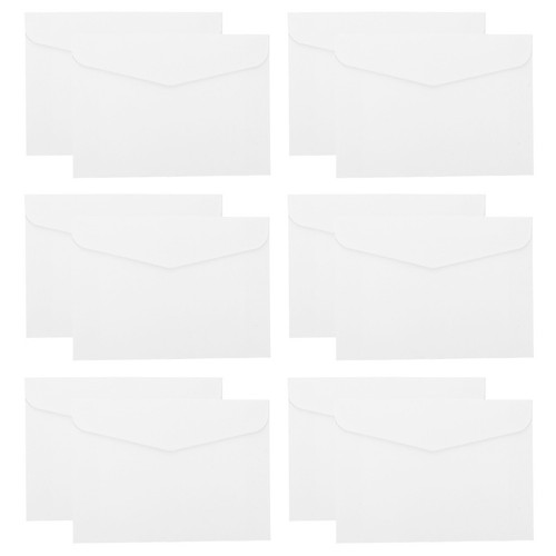 100 Pcs Mini White Envelope Greeting Card Mailing Envelopes for ...