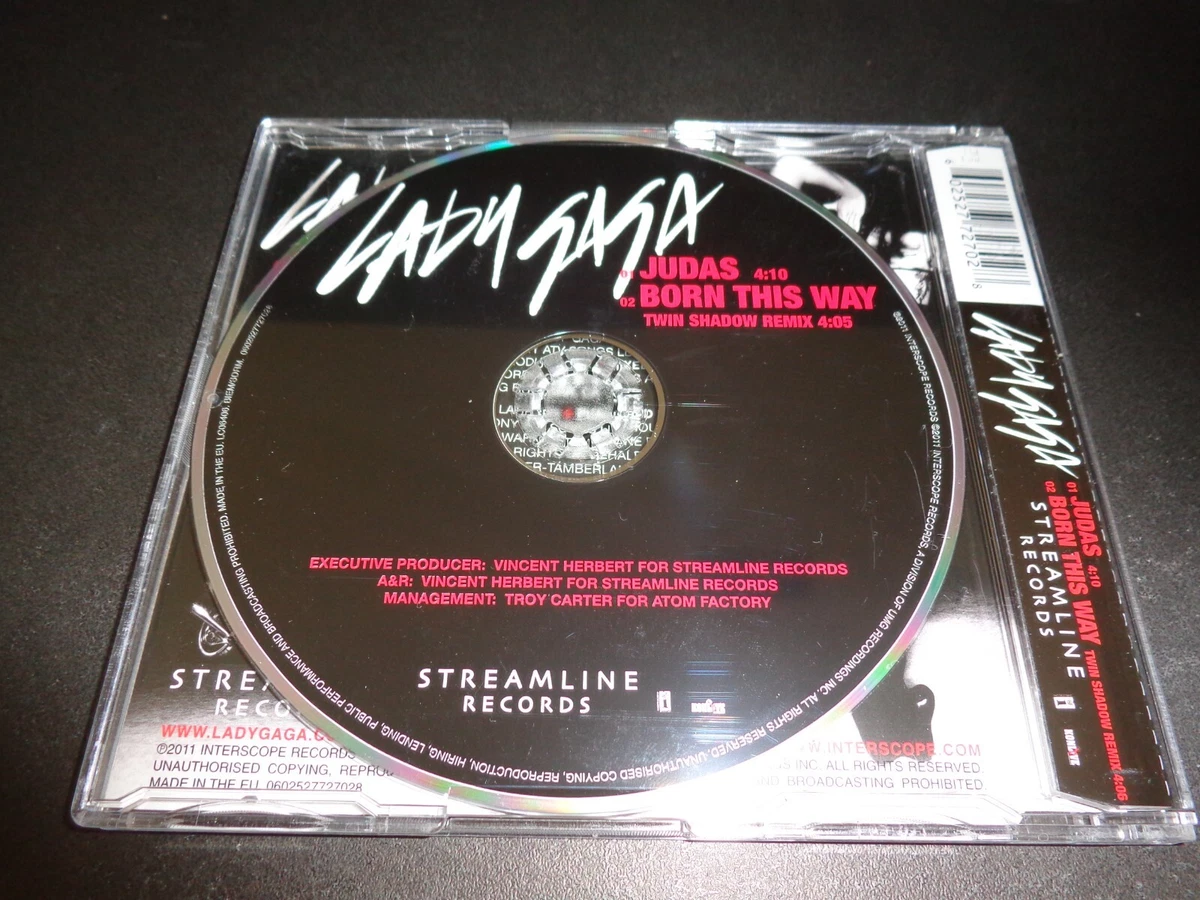 Lady Gaga Judas Single Cover