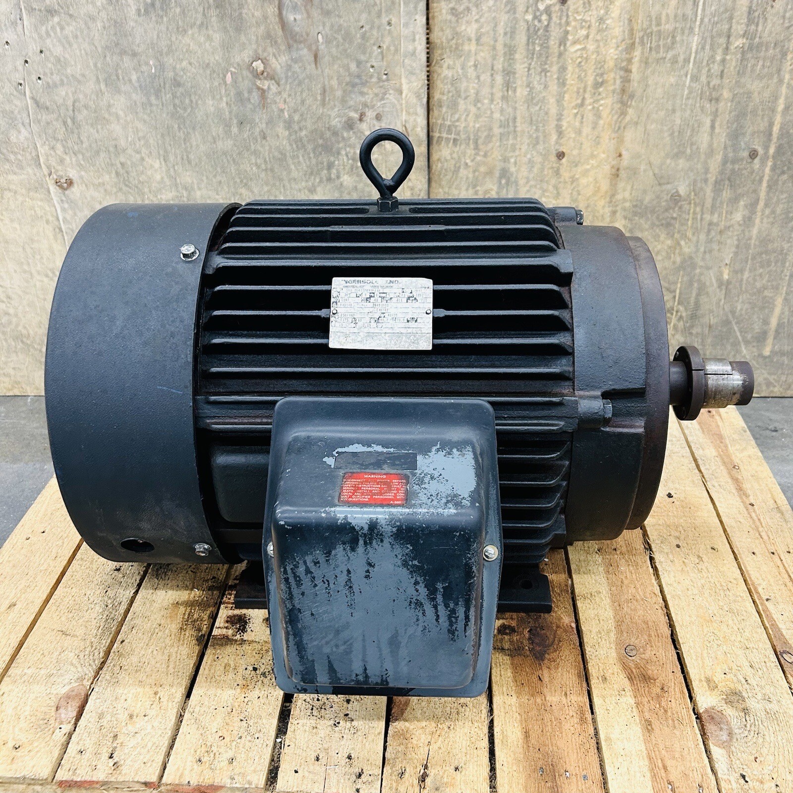Ingersoll Rand 15 HP, 3PH, 284T Electric Motor 1175 RPM, 230-460V ...
