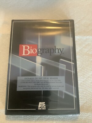 New Donald Trump: Deal Maker DVD 1994/2002 Biography A&E Free Shipping ...