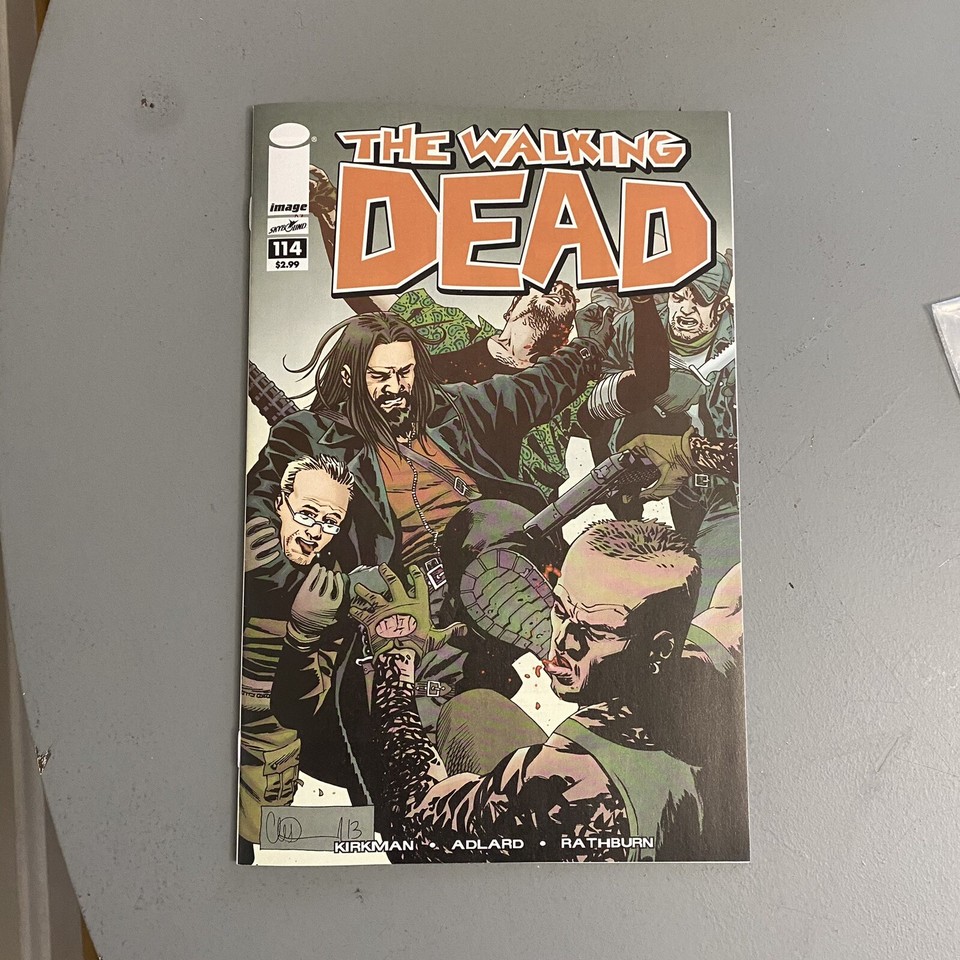 Charlie Adlard / The Walking Dead #114p5: Original Comic Art Megan vs ...