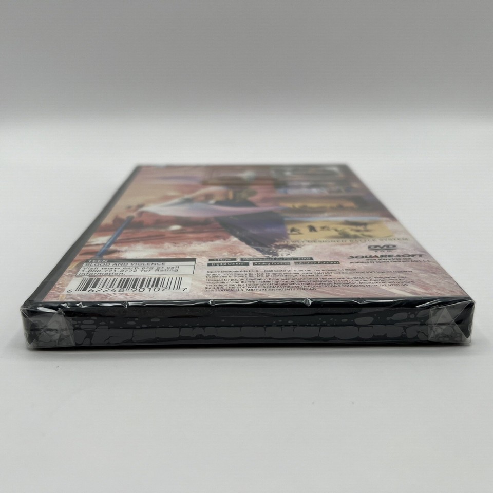 Final Fantasy X (Sony PlayStation 2, 2001) Black label SquareSoft Brand ...