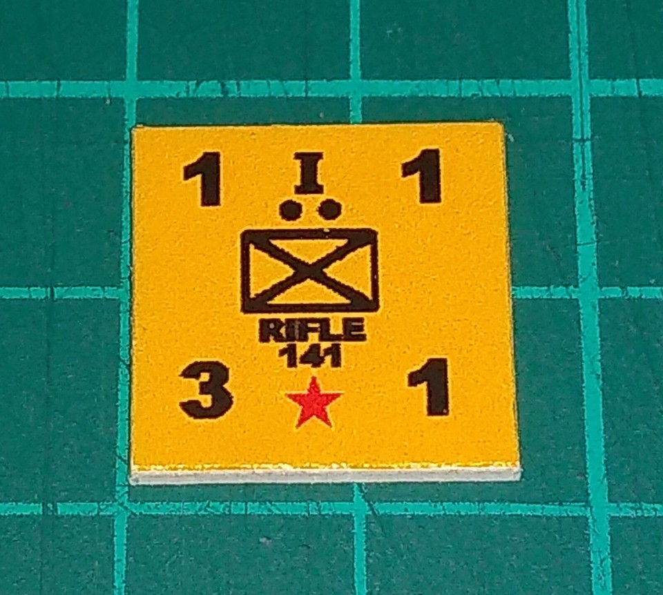 ParaBlitz, PanzerBlitz expansion for Avalon Hill, 84 counters & 2 pages ...