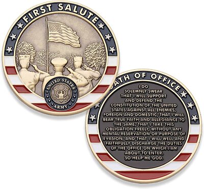 United States Army First Salute Challenge Coin | eBay