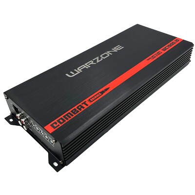 Gravity Warzone COMBAT 1500 Watts TRUE RMS Car Amplifier Class D Amp 1 ...