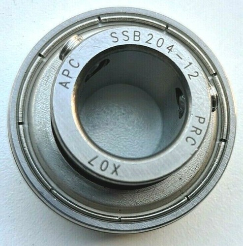 Premium SSB206-19G | Stainless 1-3/16" Bore Insert Bearing SB206-19G ...