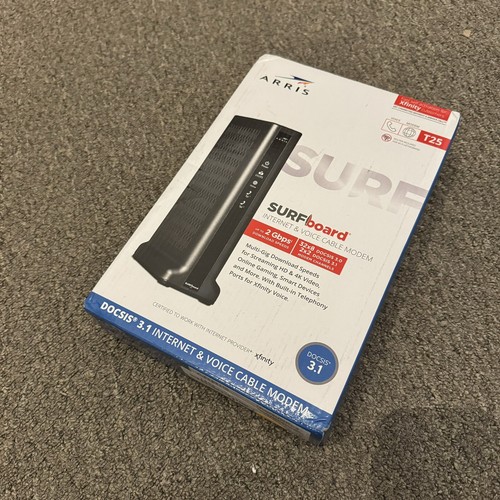 ARRIS T25 DOCSIS 3.1 Gigabit Cable Modem for Xfinity Internet & Voice ...