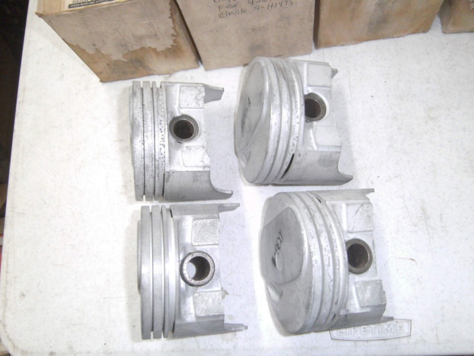 4) NOS 1970 Chevrolet Corvette 454 030 LH Pistons 70 GM Chevelle ...