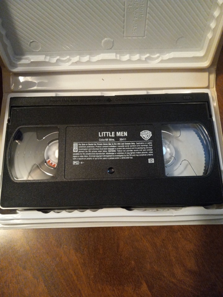 Little Men (VHS, 1998, Vintage Clamshell) | eBay