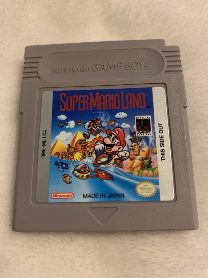 Super Mario Land 1 Nintendo Gameboy Game Boy Complete in Box CIB NICE ...