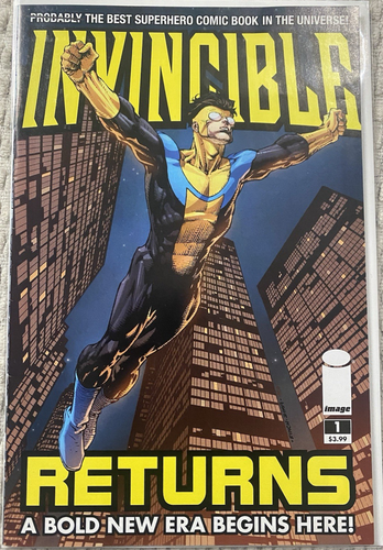 Invincible Returns #1 Cover A First App Thragg 1st print Kirkman, Image ...