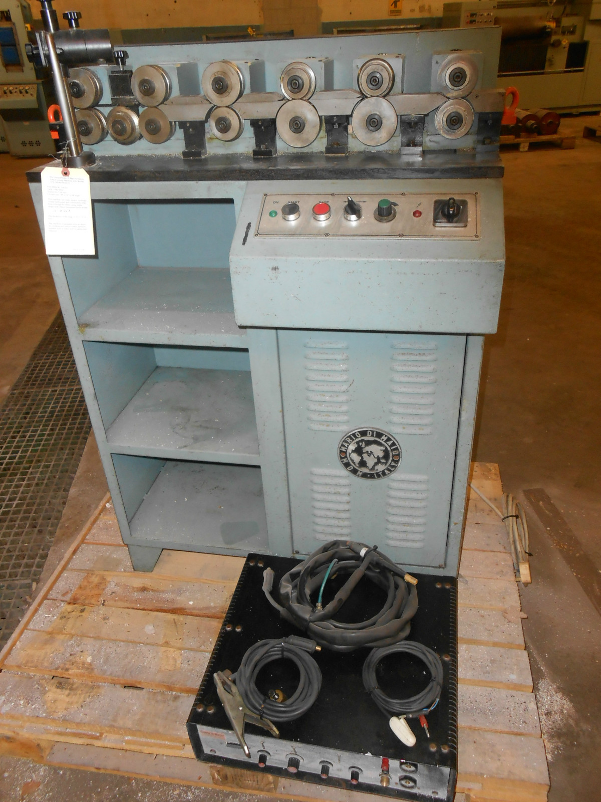 MdM (Mario di Maio) Metal Tube Forming/Making Machine with Welder -LATE ...