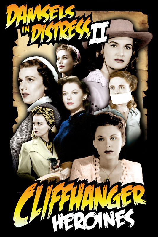 DAMSELS IN DISTRESS CLIFFHANGER SERIAL HEROINES STORMY | eBay