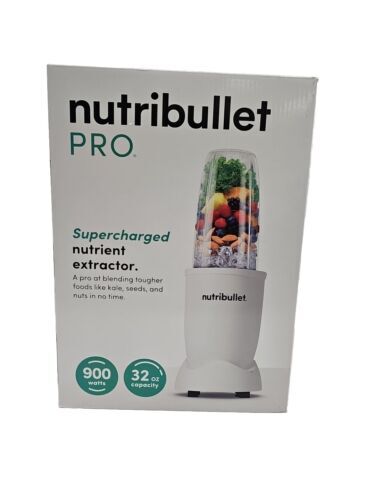 NutriBullet Pro 900 Watts 32 Oz. Nutrient Extractor Blender, White | eBay