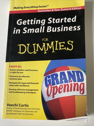Getting Started in Small Business For Dummies(R) by Veechi Curtis (Paperback,... 9781742169620 ...