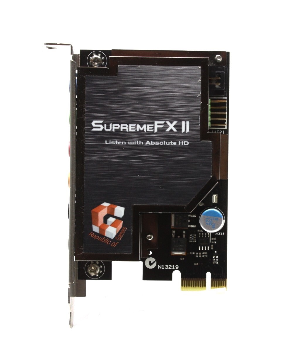 ASUS Supreme FX II HD Soundkarte mit Abdeckung #27044 | eBay