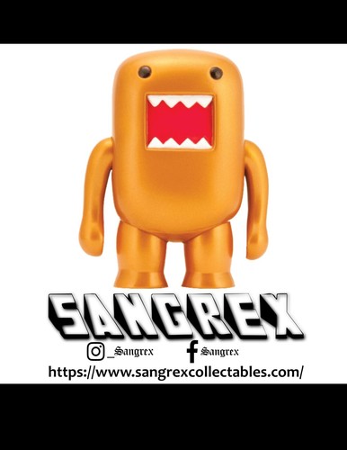 Domo - 4" Metallic Gold Vinyl Figure / Brand New | eBay Australia