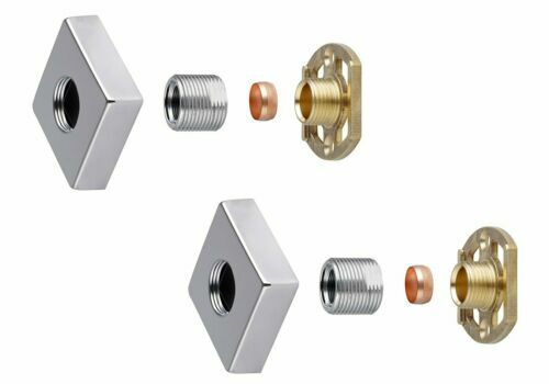 QUALITY THERMOSTATIC MIXER BAR VALVE FIXING KITS, SHOWER WALL PLATE ...