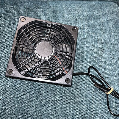Black Square Router fan DIY PC Cooler Cooling Silent Quiet DC 5V USB ...