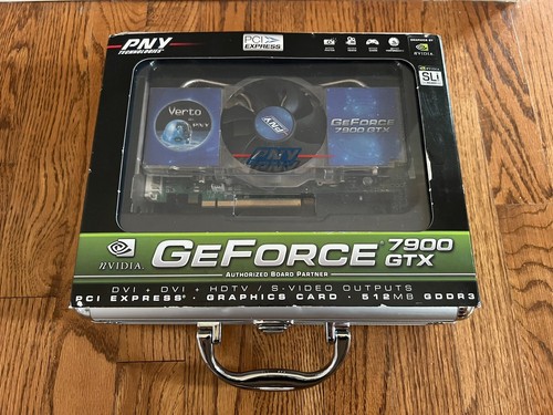 PNY Verto GeForce 7900 GTX 512MB With Original Case 751492302393 | eBay