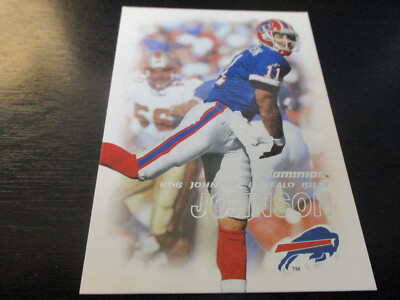 rob johnson (buffalo bills- qb) 2000 skybox dominion card #110 mint ...