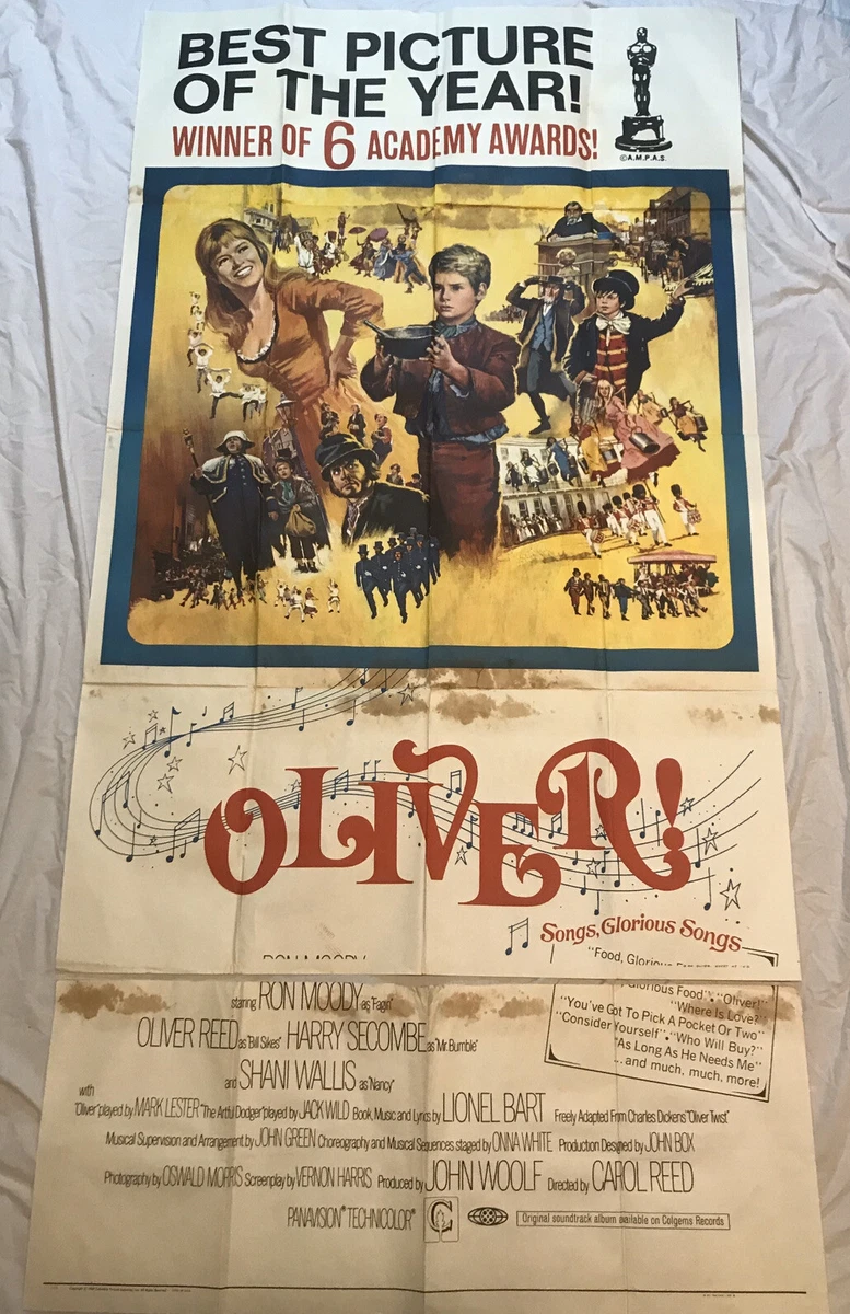 Oliver 1968 Poster