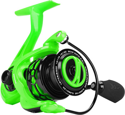 Spinning Reel Smooth Powerful Fishing Reel, Fresh & Saltwater Fishing ...