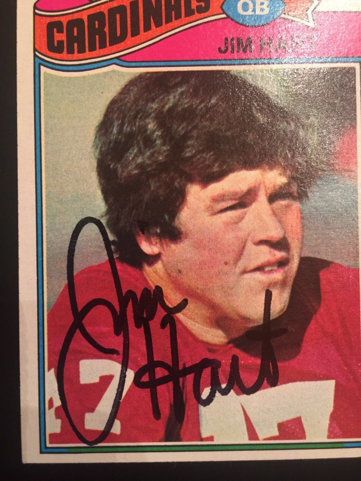 JIM HART 1977 AUTOGRAPHED TOPPS CARD # 485- NM/M | eBay