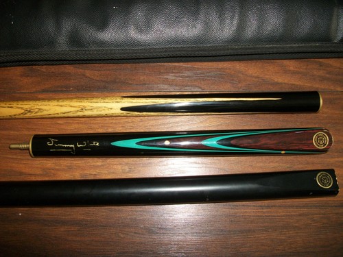 Vintage Jimmy White Snooker Cue 3/4 Approx 57 Inches 10mm Tip ...